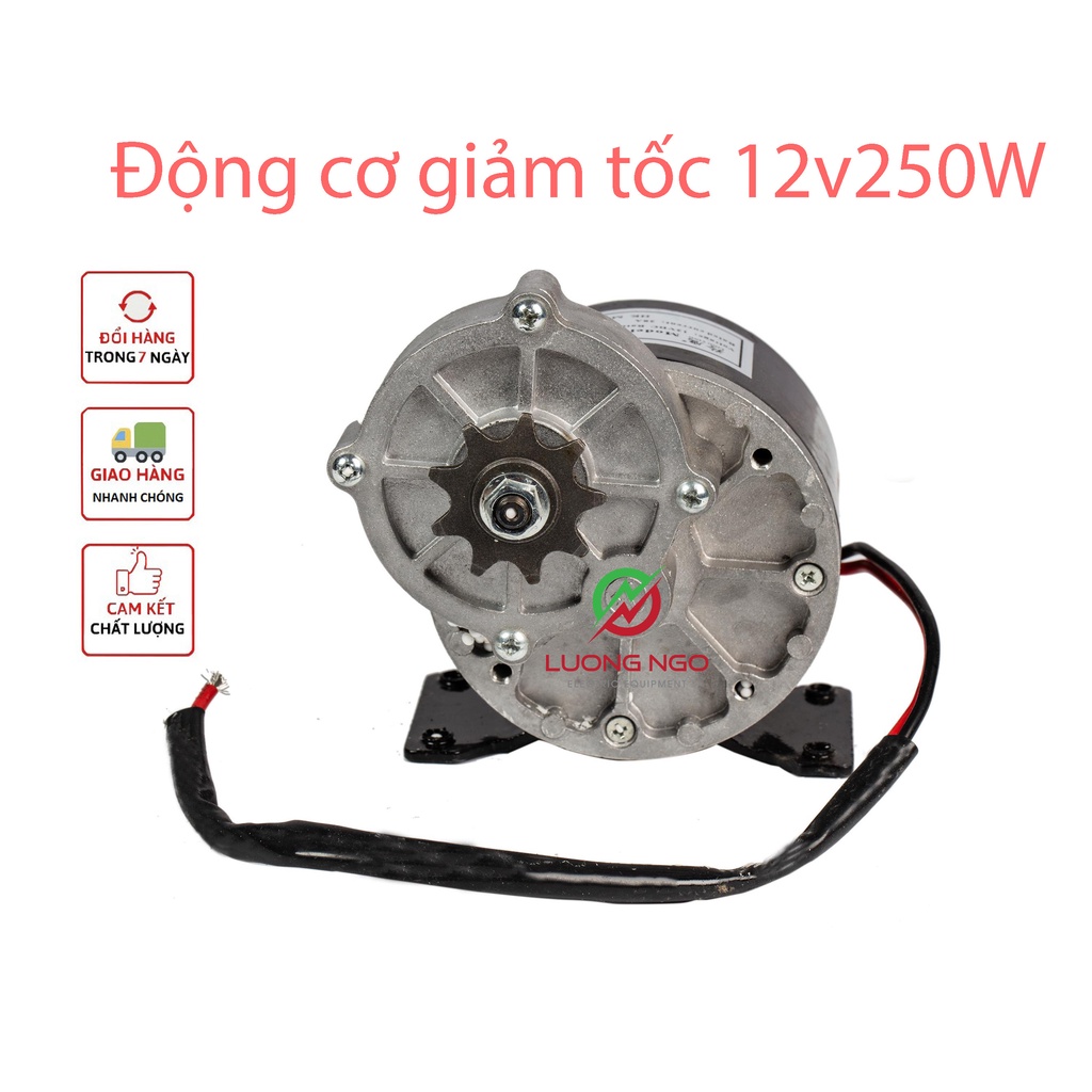 Motor giảm tốc 12V 250W | Shopee Việt Nam
