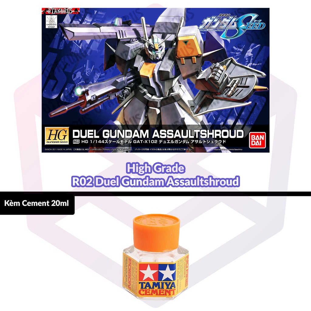 Mô Hình Gundam Bandai HG R02 Duel Gundam Assaultshroud 1/144 SEED [GDB ...