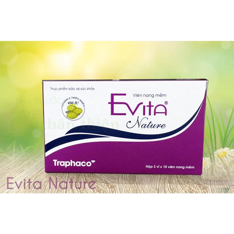 EVITA NATURE Hộp 30 viên Traphaco | Shopee Việt Nam