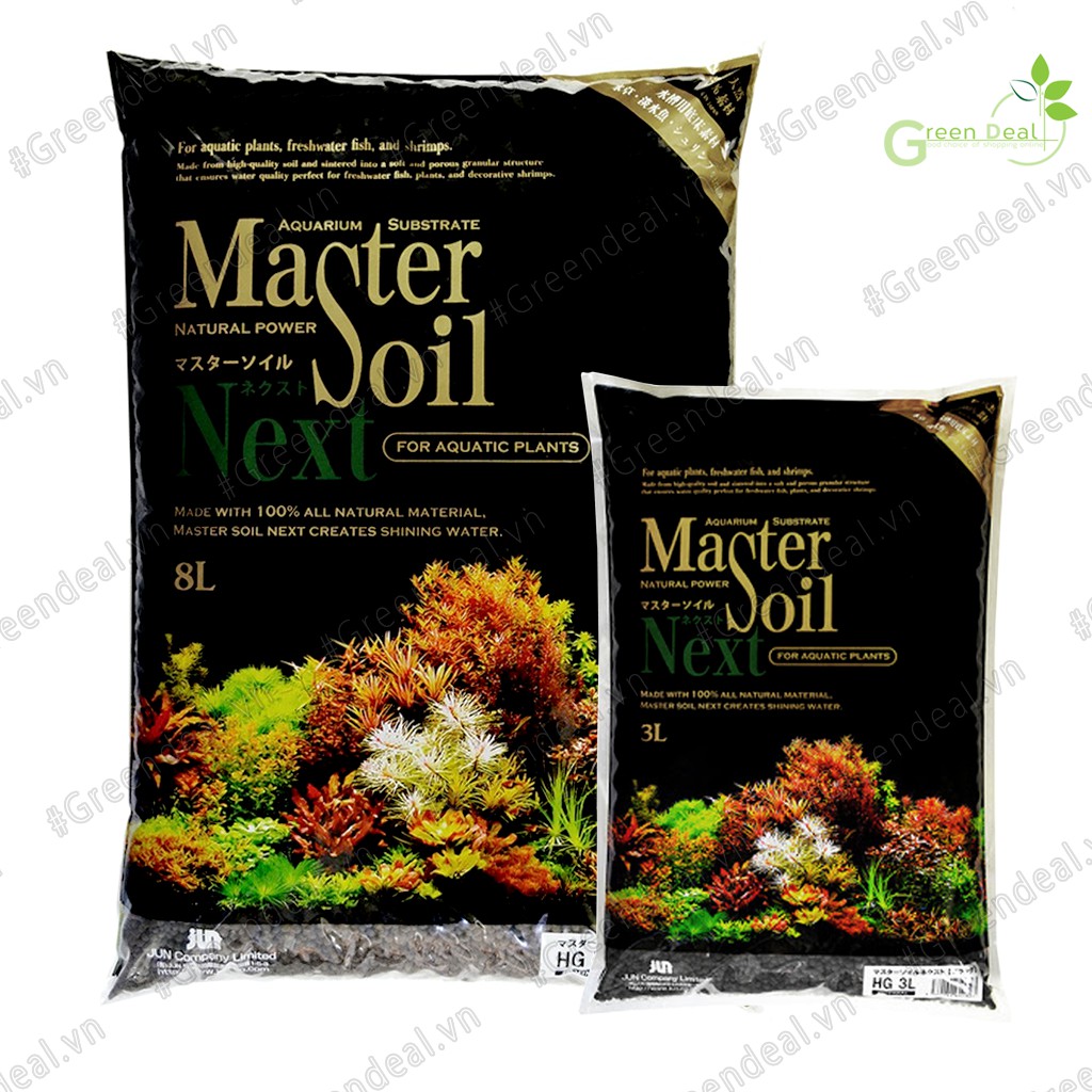 JUN - Master Soil (Bao 8 Lít) | Phân nền trồng cây thủy sinh cho hồ cá ...