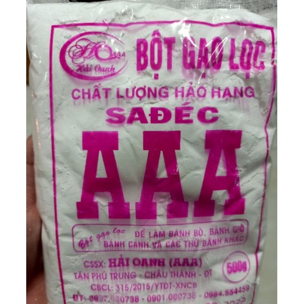 Bột gạo lọc sadec 500g | Shopee Việt Nam