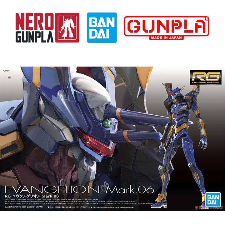 Mô Hình Lắp Ráp Bandai Evangelion RG 1/144 Evangelion Unit-06 (EVA Unit ...