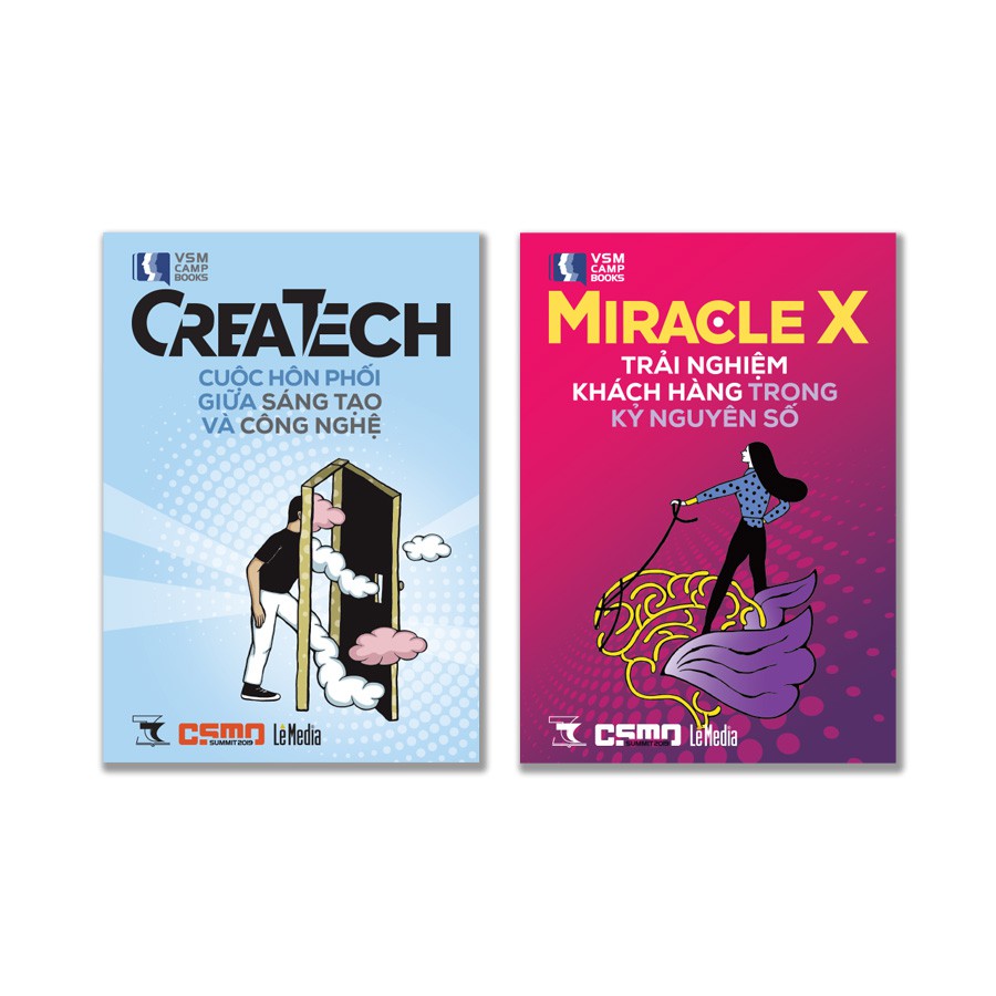 Combo sách Createch - Miracle X (trọn bộ 2 cuốn) | Shopee Việt Nam