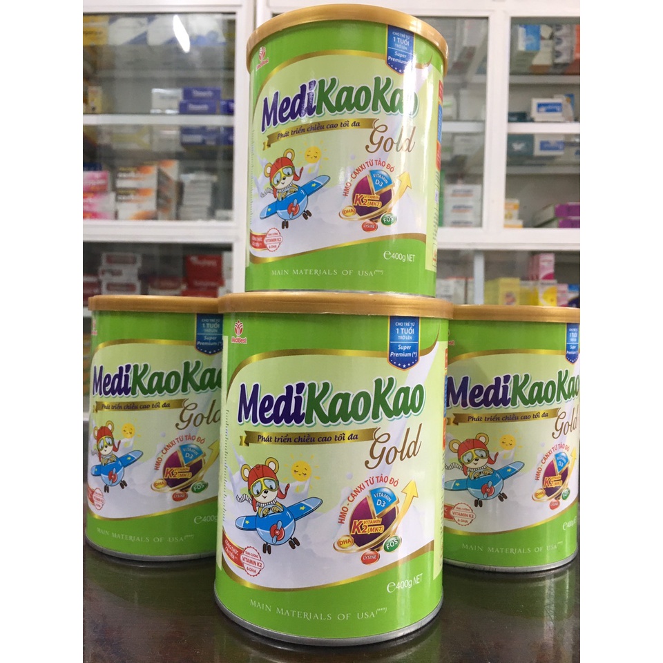 Sữa MediBest Medi Kao Kao gold 400g cho trẻ từ 1 tuổi trở lên phát ...