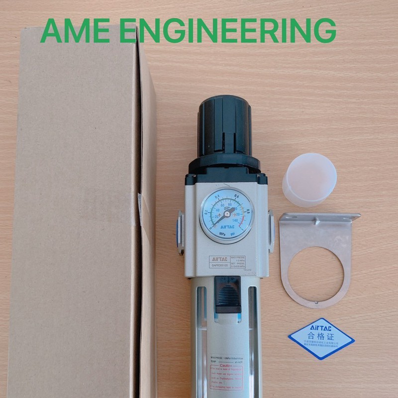 Bộ điều áp Airtac GAFR300-10 ren 3/8" (ren 17) - Hàng Airtac chính hãng ...