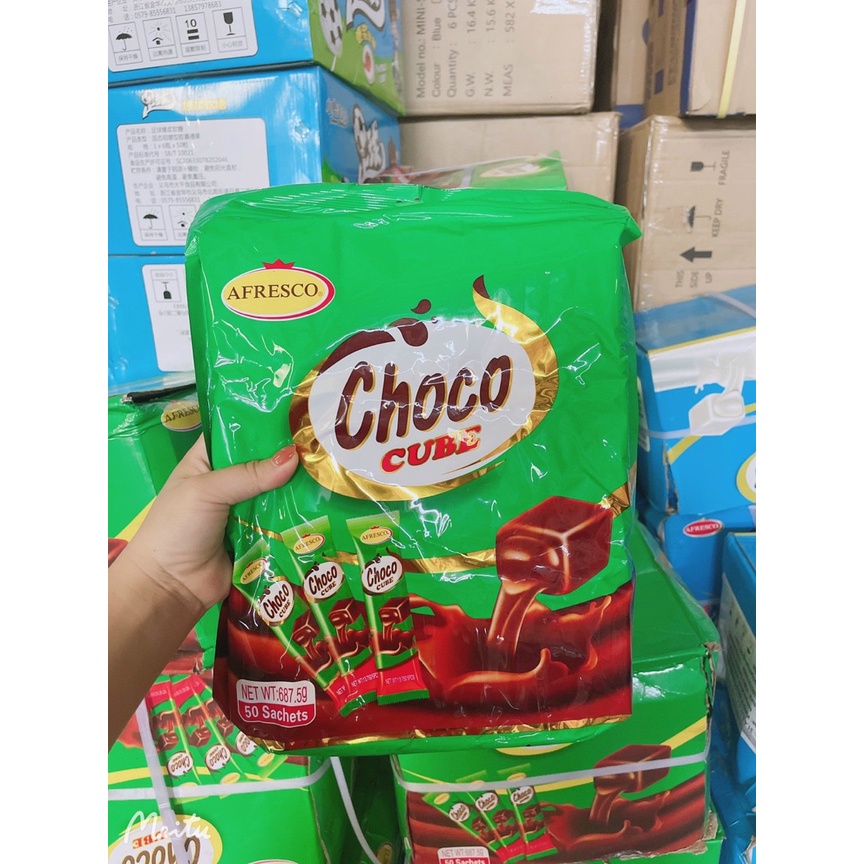 [ Sẵn hàng - Sale ] Kẹo viên sữa chua MILK / CHOCO CUBE hộp siêu lớn ...