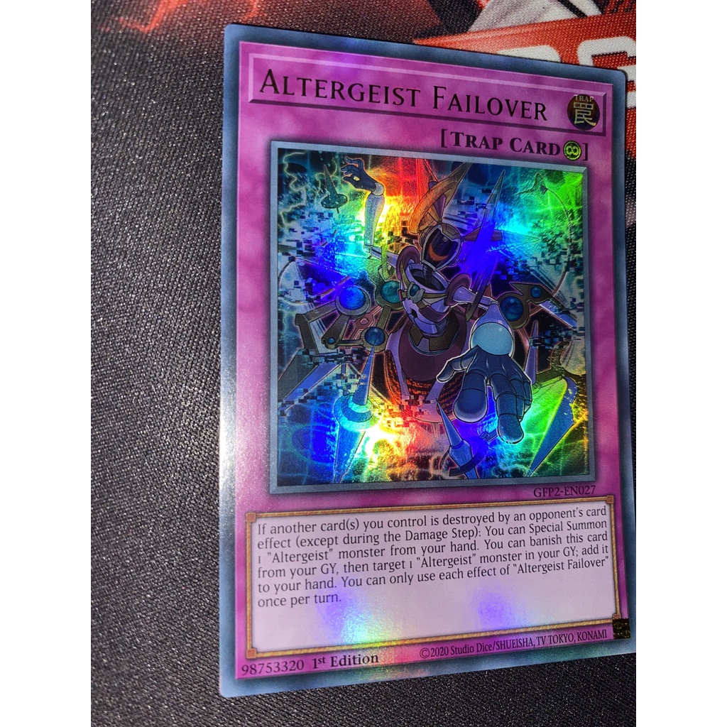 Altergeist Failover - GFP2-EN027 - Ultra Rare 1st Edition | Shopee Việt Nam