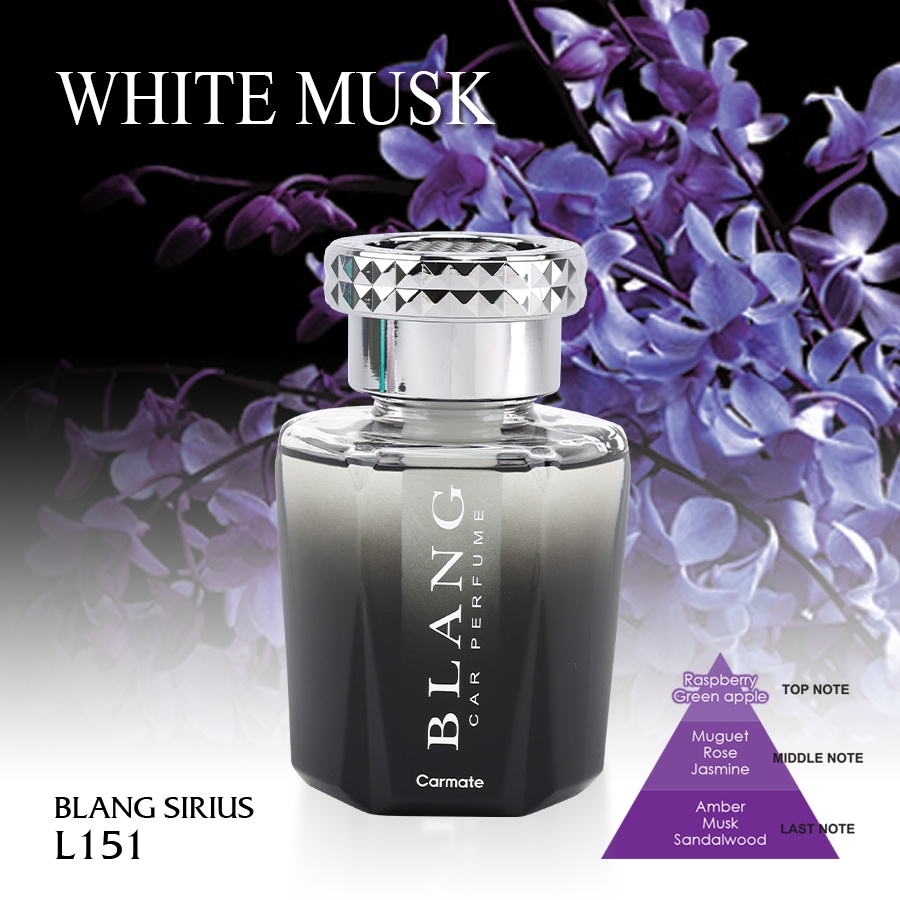 Nước Hoa Ô Tô CARMATE Blang Sirius L151 White Musk 130ml - Nhập Khẩu ...