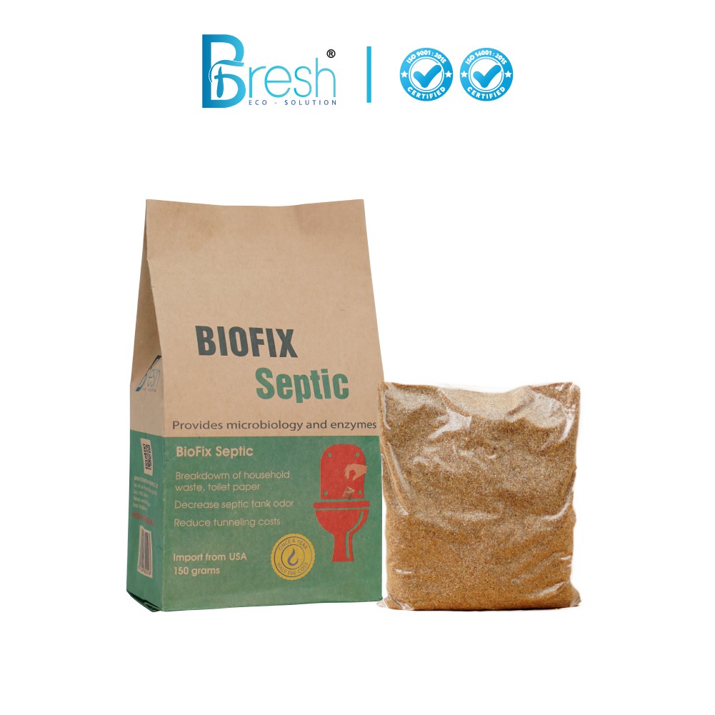 Vi sinh xử lý hầm tự hoại Biofix Septic gói 150 grams | Shopee Việt Nam