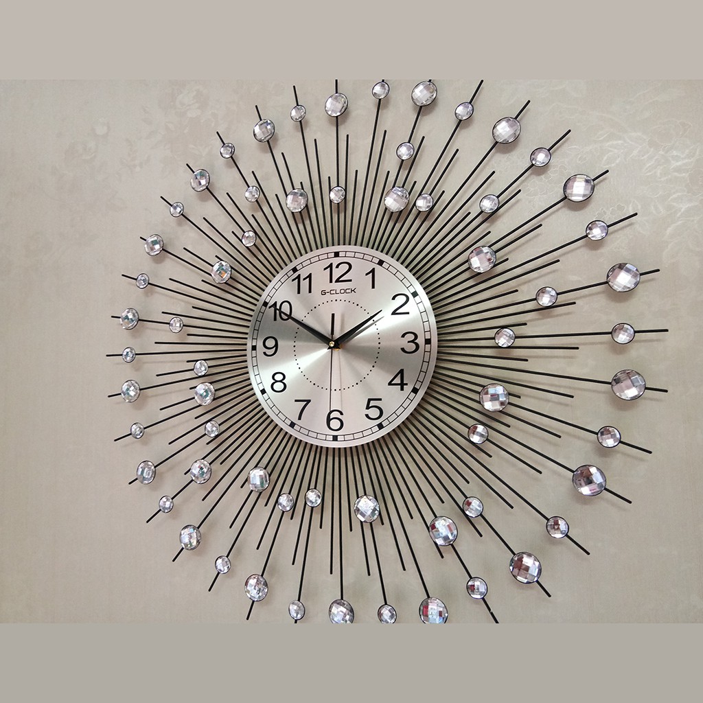 Đồng hồ treo tường trang trí G-CLOCK 1802B | Shopee Việt Nam