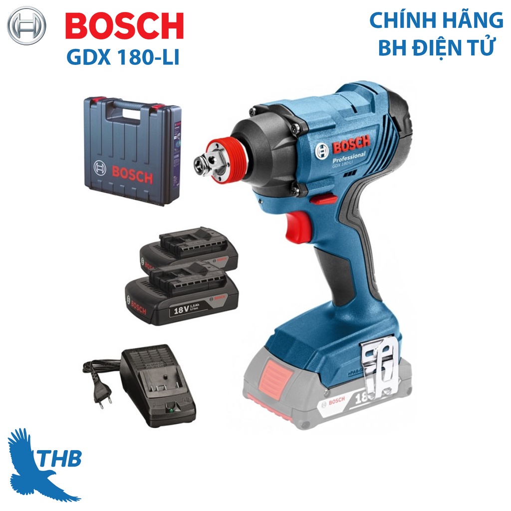 Máy bắt ốc vít dùng pin Bosch GDX 180-LI dùng pin 18V | Shopee Việt Nam