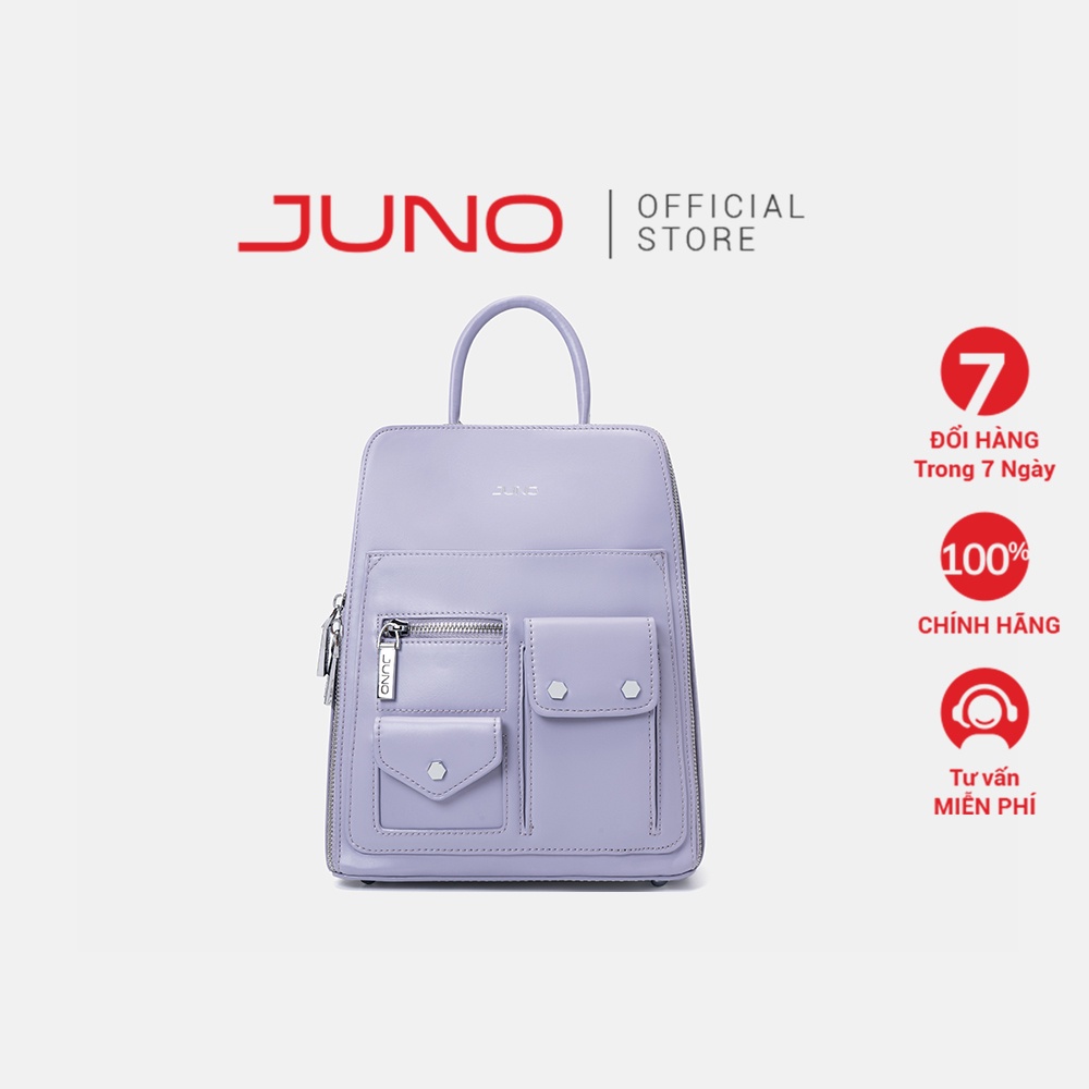 Balo Nữ Thời Trang JUNO Phối Ngăn Mini BL132 | Shopee Việt Nam