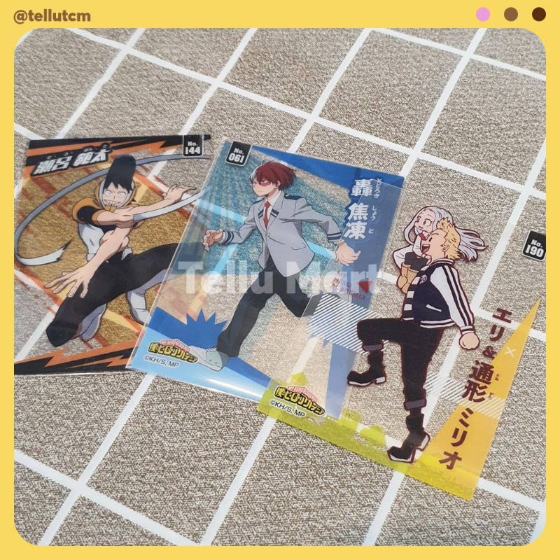 Thẻ Bài Clear Card Shoto Todoroki MHA My Hero Academia Chính Hãng ...