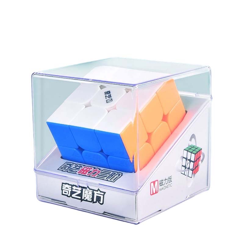Rubik 3x3 Nam Châm QiYi MS Magnetic Stickerless Rubik 3 Tầng | Shopee ...