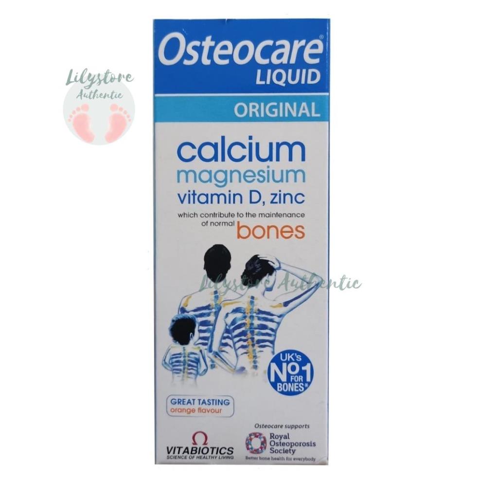 Canxi dạng nước Osteocare Liquid Original 200ml của Anh chính hãng | Shopee Việt Nam