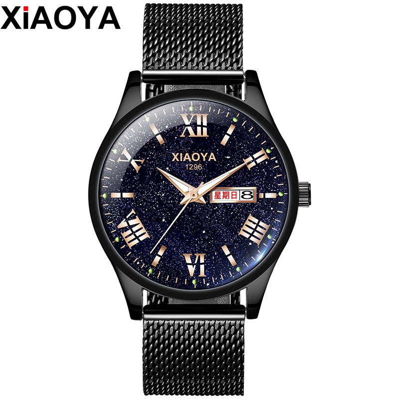 Đồng Hồ Đeo Tay XIAOYA 1296 Bộ Chuyển Động Thạch Anh Cho Nam Giới Có ...
