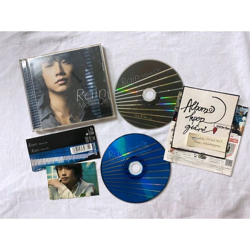 Bi Rain mini album Nhật Move on đã khui seal, gồm Cd dvd và Mini booklet | Shopee Việt Nam