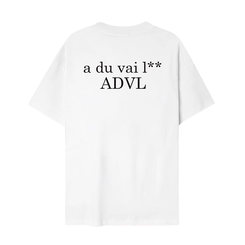 Áo ADVL Á Đù Vãi Lon tấu hài thương hiệu mặc phong cách trẻ trung, nam nữ mặc form cực đẹp ...