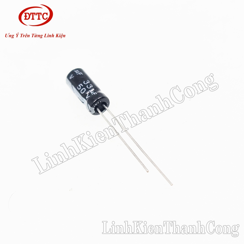 Bộ 5 Chiếc Tụ Hóa 33uF 50V (5x11mm) | Shopee Việt Nam