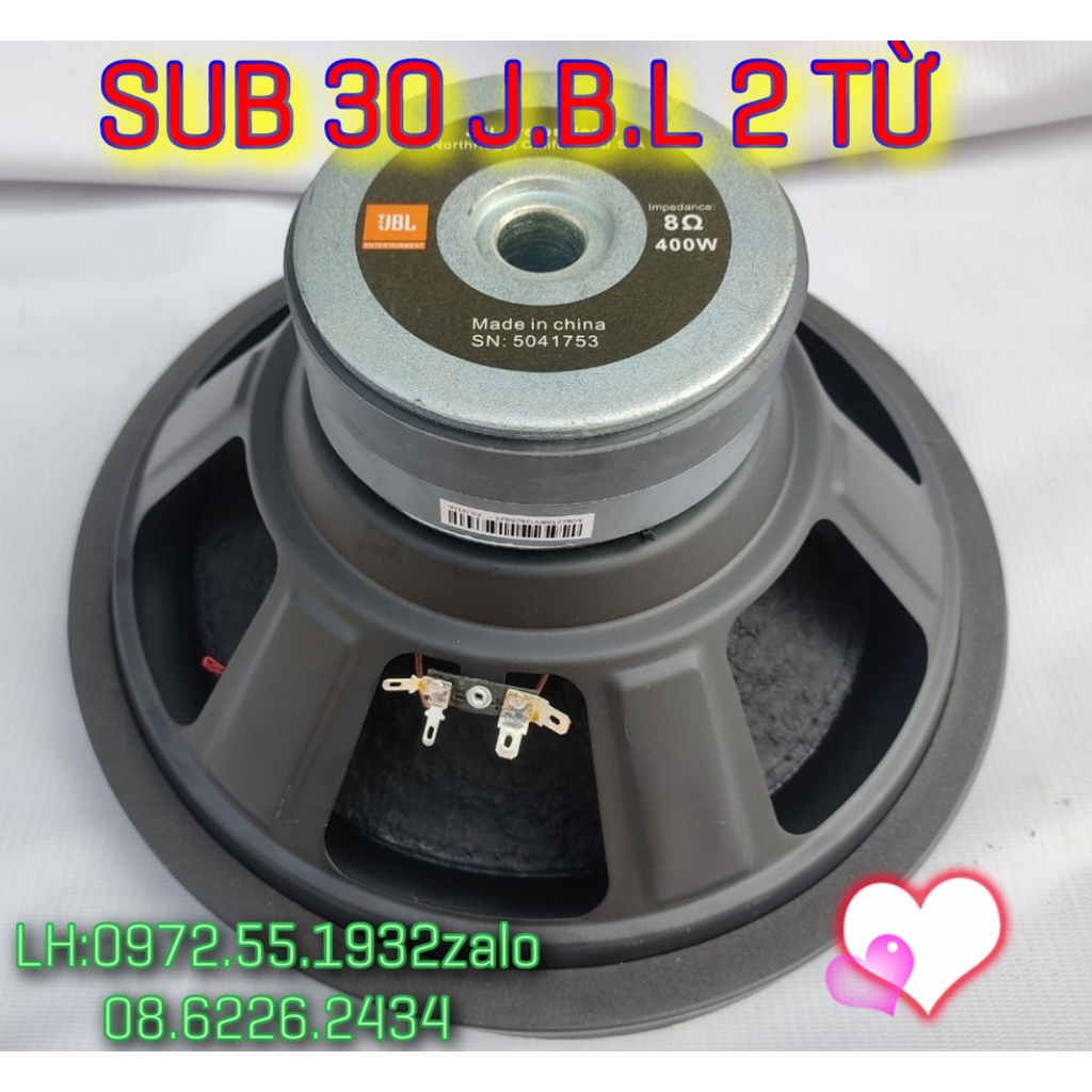 Củ loa sub 30 jbl từ đôi công suất 300w côn 50 hàng chất lượng giá 1 củ ...