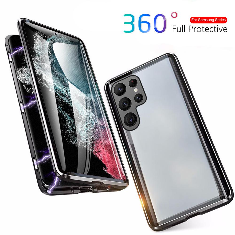 Ốp Điện Thoại Nam Châm Bảo Vệ 360 Độ Cho Samsung Galaxy S22 Ultra Plus ...