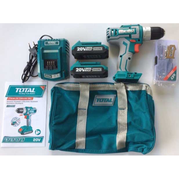 Máy Khoan dùng pin Lithium 20V Total TDLI2002 | Shopee Việt Nam