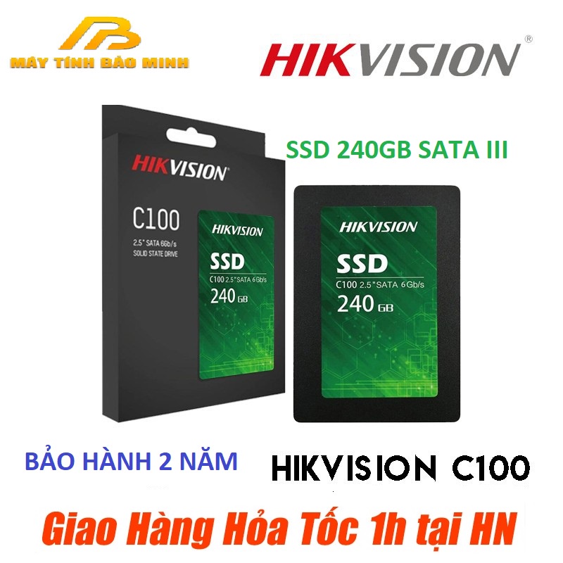 Ổ Cứng SSD HIKVISION C100 240GB Sata III - Hàng chính Hãng | Shopee ...