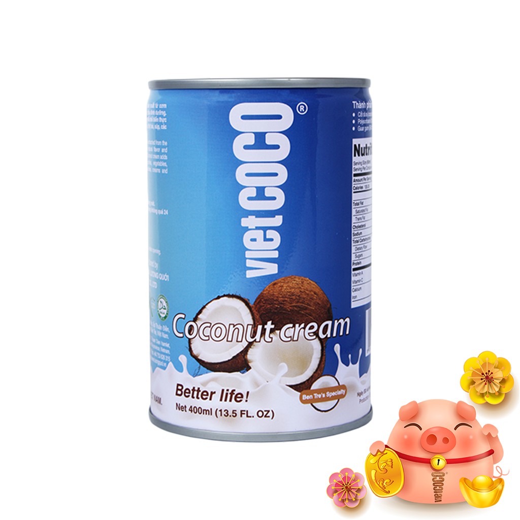 NƯỚC CỐT DỪA VIETCOCO 22% - 400ML | Shopee Việt Nam