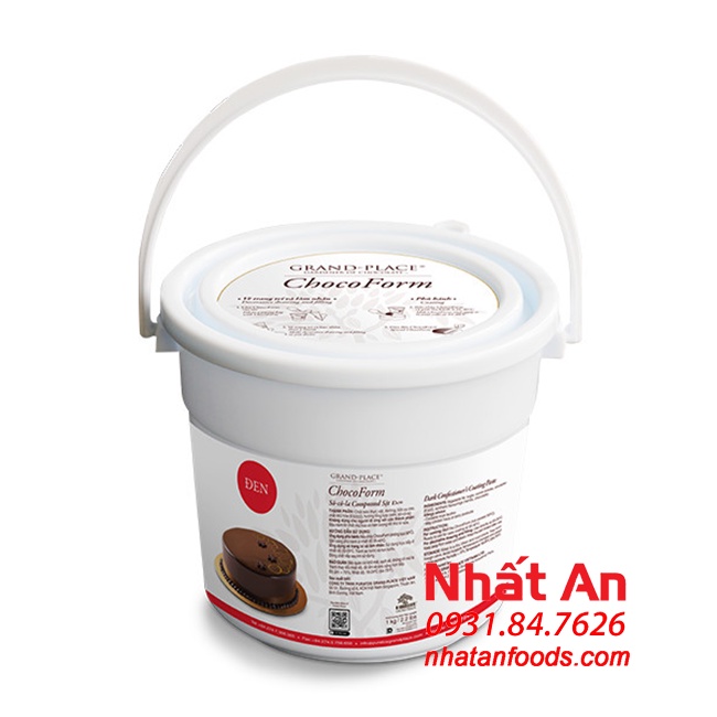 SOCOLA SỆT ĐEN PURATOS 1KG / CHOCO FORM | Shopee Việt Nam