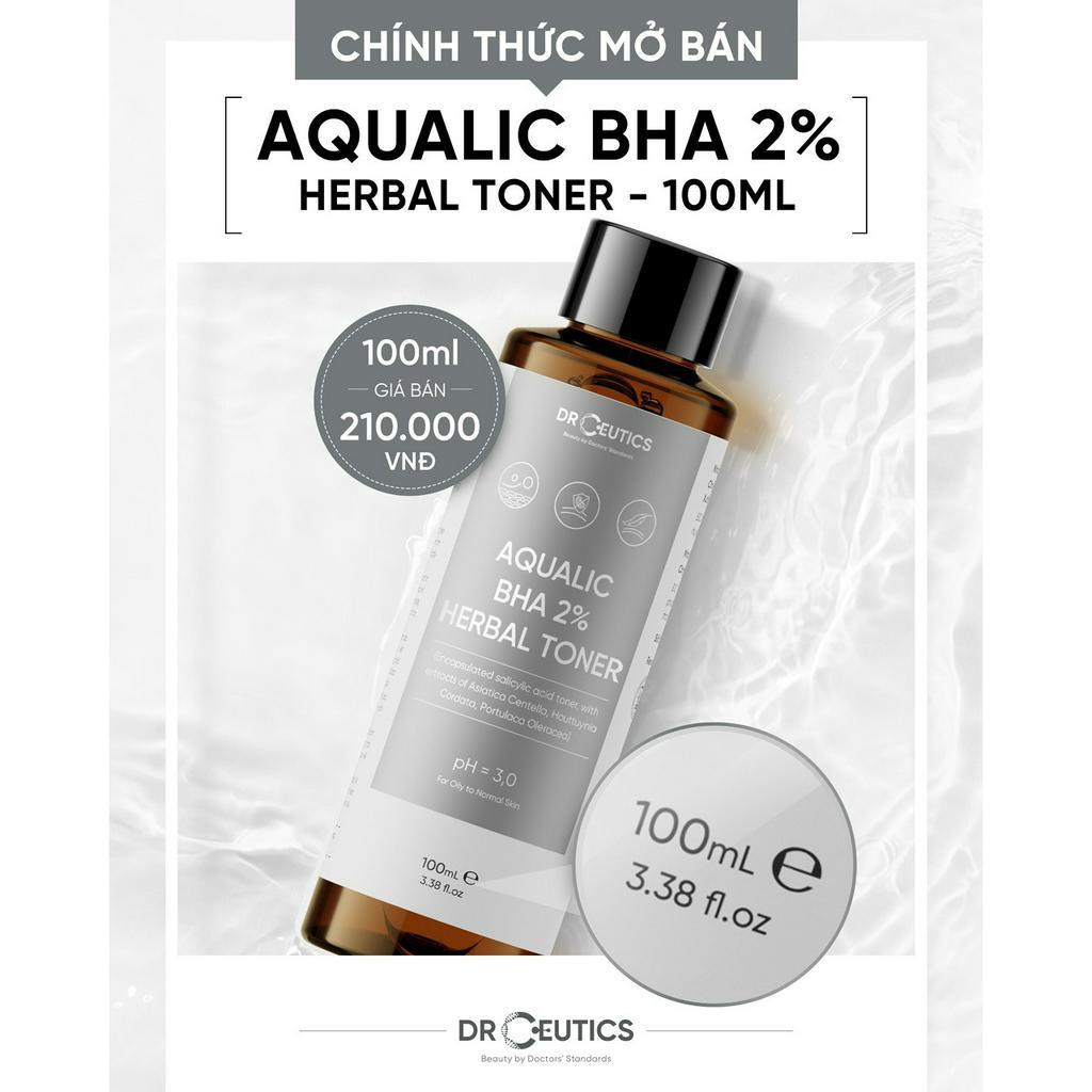 Tẩy tế bào chết DrCeutics BHA 2% dung dịch làm sạch và cân bằng da 200ml | Shopee Việt Nam