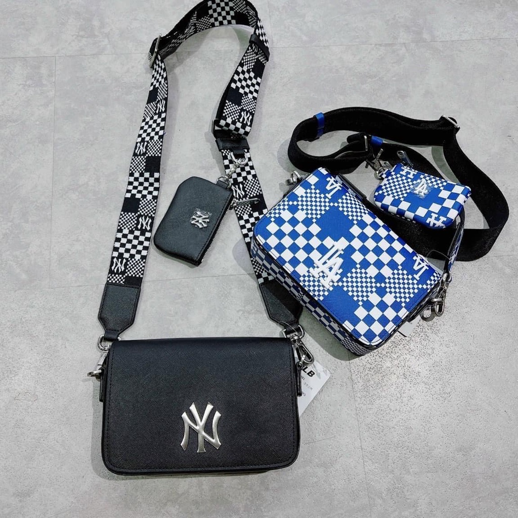 Túi Đeo Chéo MLB CHECKERBOARD MINI 3ACRS042N | Shopee Việt Nam