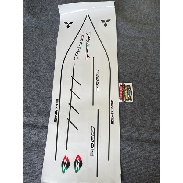 Tem AMG Dán Cho Sh 2017-2019 Tem 3 Lớp Chống Bay Màu | Shopee Việt Nam