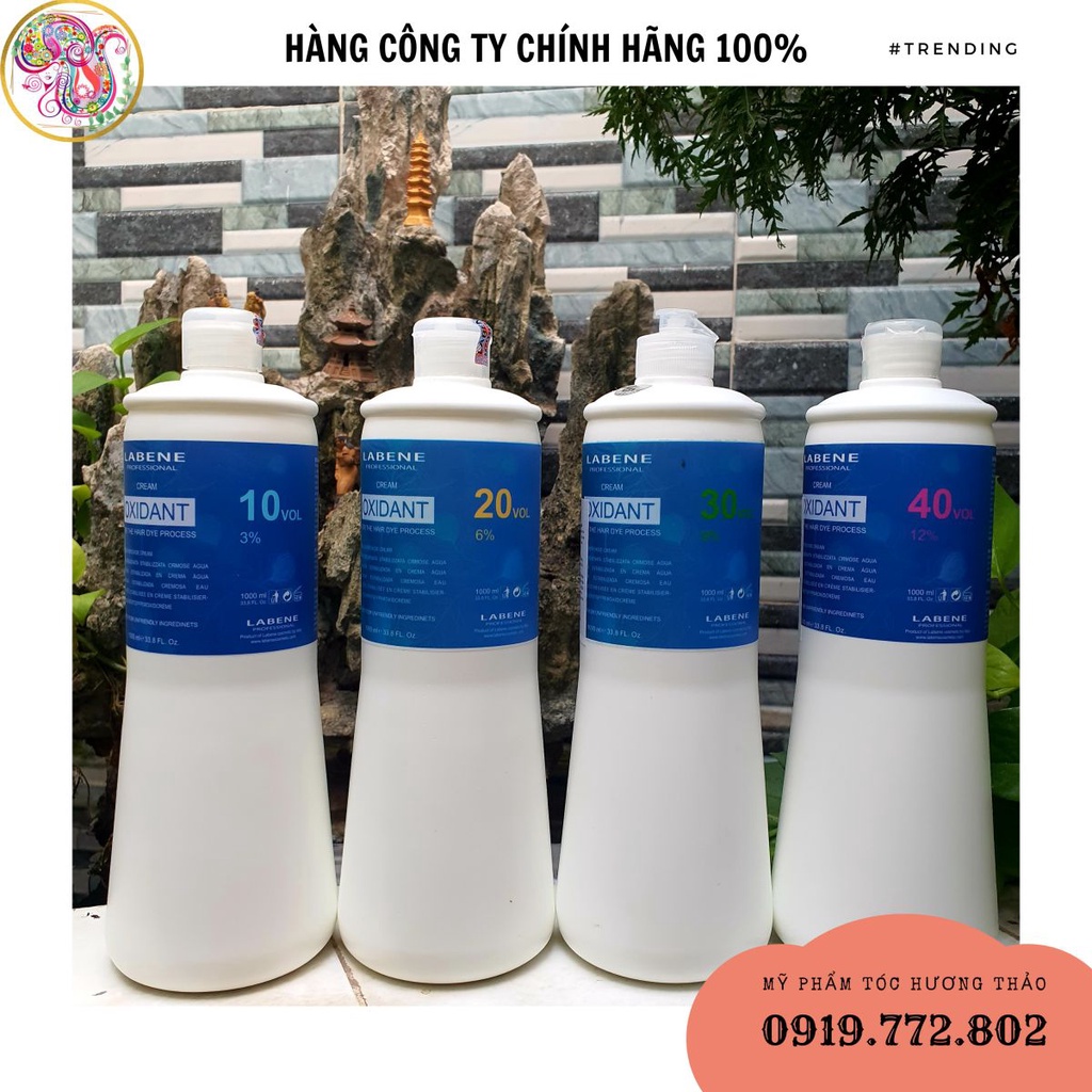 KEM OXY DUNG MÔI TRỢ NHUỘM LABENE PROFESSIONAL HAIR DEVELOPER 1000ML (3 ...