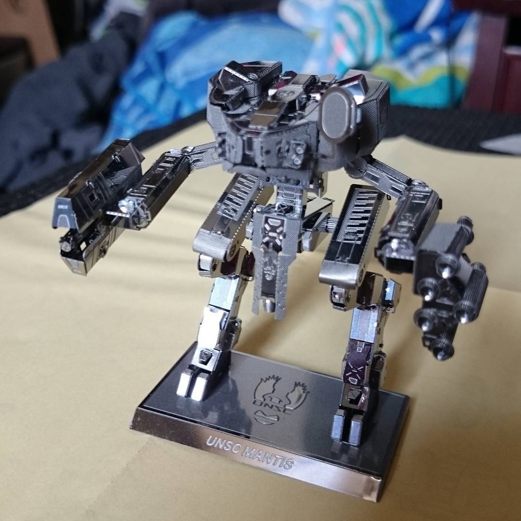 Mô Hình Lắp Ghép 3D Kim Loại Tự Ráp Robot Unsc Mantis - Chưa Lắp ...