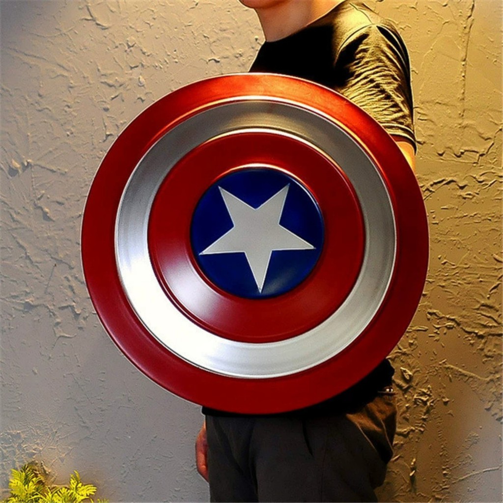 (GIÁ HỦY DIỆT) Mô Hình Khiên Captain America tỉ lệ 1:1 Thép Nguyên Khối ...