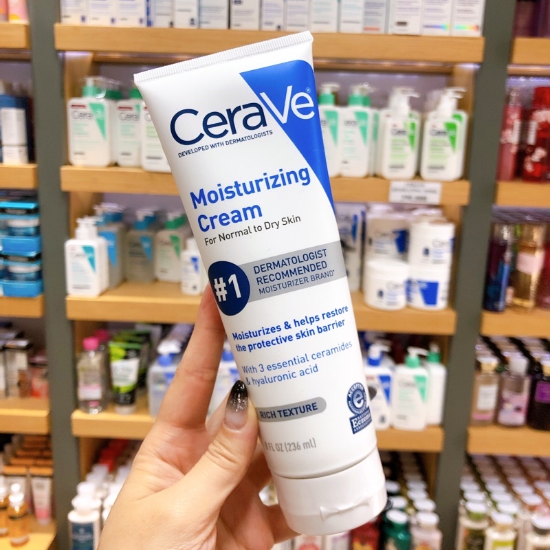 Kem Dưỡng Ẩm Cerave Moisturizing Cream ( 236mL ) | Shopee Việt Nam