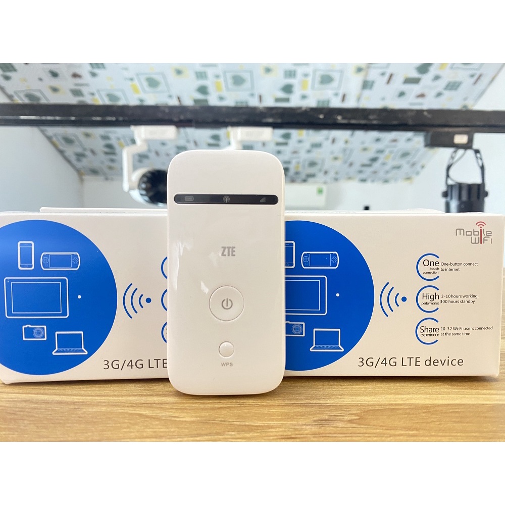 tính năng mới, tốc độ cao, pin khủng bộ phát wifi zte mf65 dùng sim đa mạng | Shopee Việt Nam