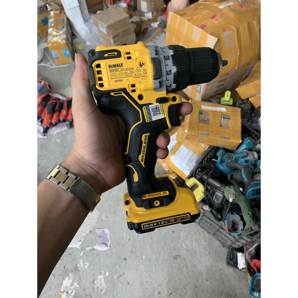 DTHB Máy khoan pin 12V Dewalt DCD701 | Shopee Việt Nam