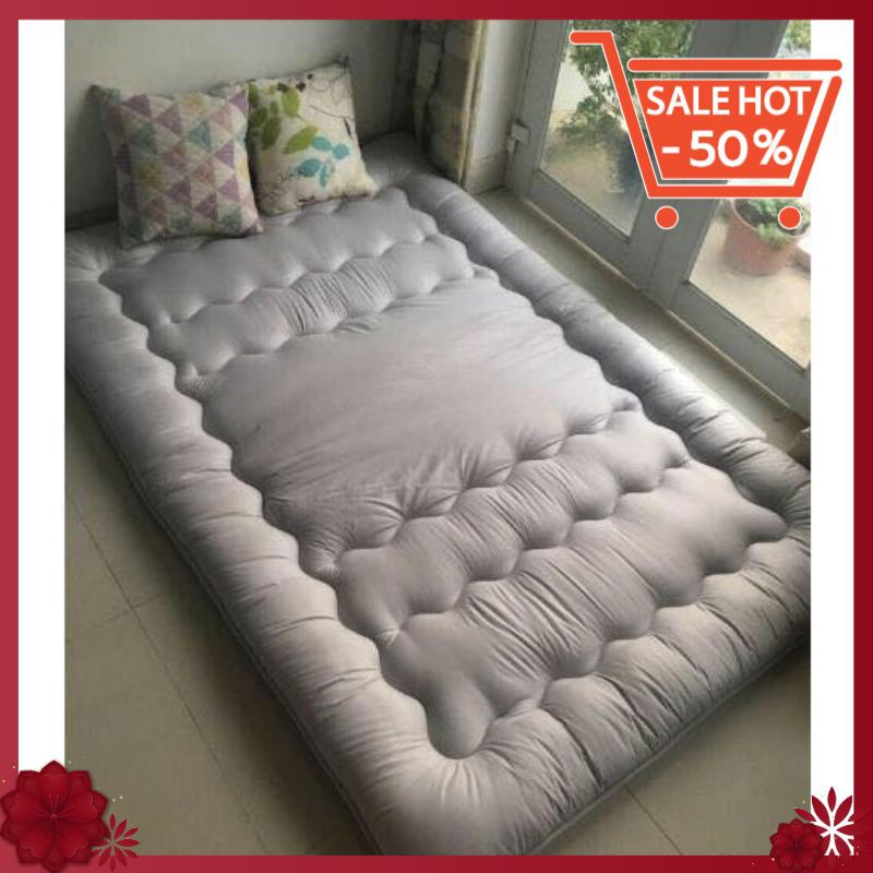 Topper nệm hàng xuất Nhật- Nệm trải sàn day 7cm 1m x 2m, 1m4x2m, 1m6x2m ...