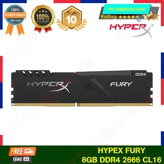 Ram PC Kingston HyperX Fury Black 8GB (1x8GB) Bus 2666 DDR4 CL16 DIMM XMP Non giá tốt Tháng 4 ...