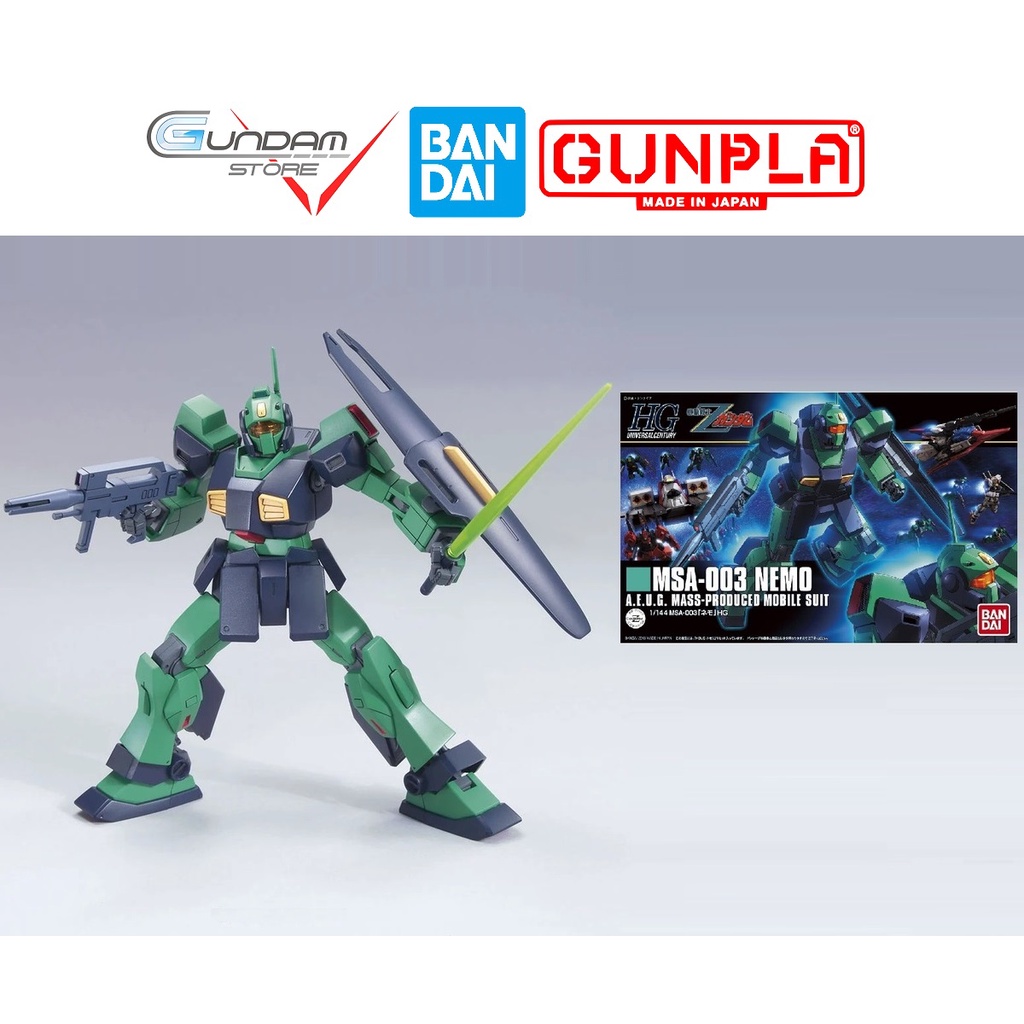Mô Hình Gundam HG NEMO MSA-003 ZETA VERSION Bandai 1/144 HGUC UC Đồ ...