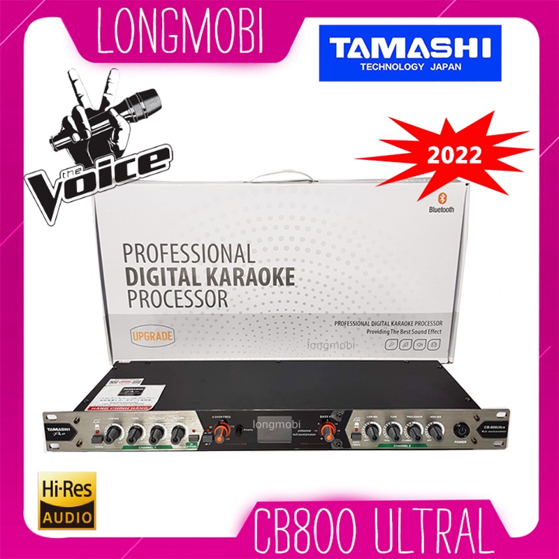 Nâng Tiếng Idol Tamashi CB 800 Ultral căn chỉnh tự động, chống hú, Auto Tune nghe nhạc số ...