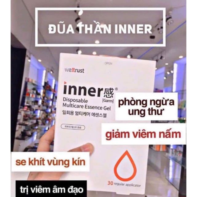 QUE INNER GEL - GEL PHỤ KHOA | Shopee Việt Nam