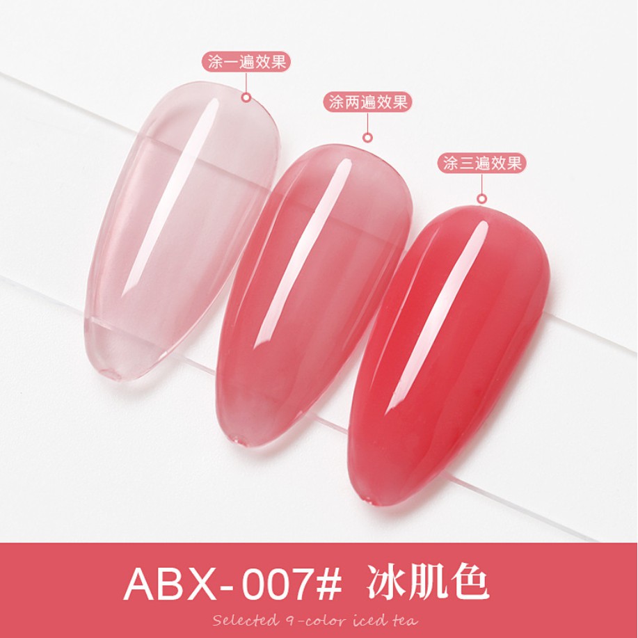 Sơn Gel AS RED | Mã ABX | Thạch Đỏ Hồng | Shopee Việt Nam