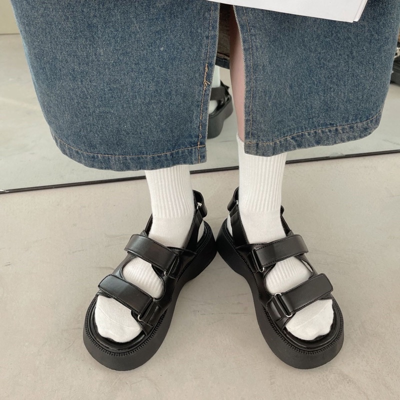 (CÓ SẴN) SANDALS QUAI DÁN BẢN MỚI - BOBY SANDALS | Shopee Việt Nam