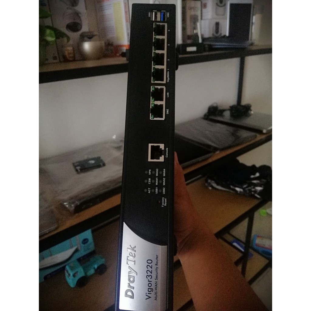 Thiết bị mạng Draytek Vigor3220 (hàng qua sử dụng) | Shopee Việt Nam