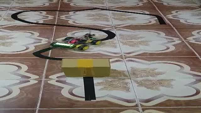 (Kèm code - Có VAT) Bộ xe robot thông minh 4 bánh - Smart Car KIT 4 ...