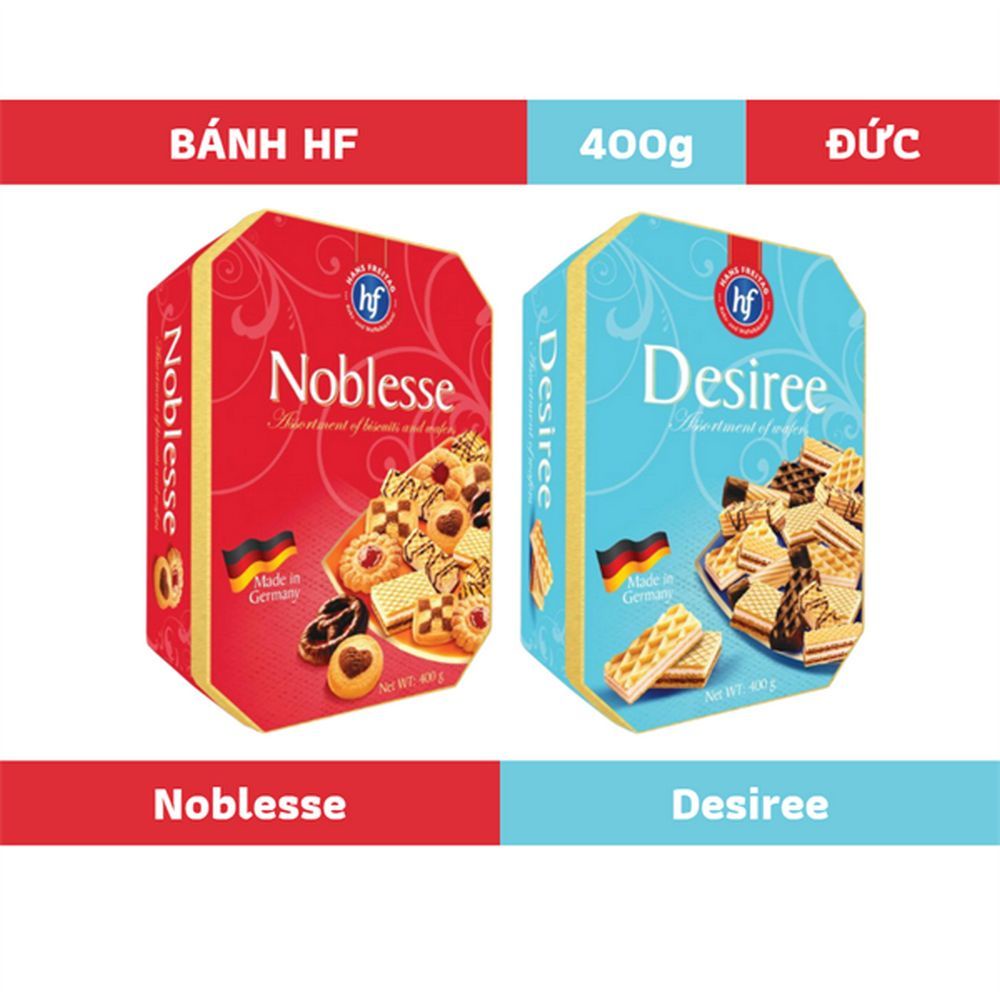 Bánh xốp Chocolate DESIREE và bánh quy NOBLESSE 400g | Shopee Việt Nam