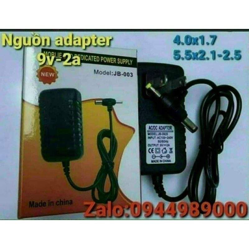 Nguồn adapter 9v 2A (combo 5 chiếc ) | Shopee Việt Nam