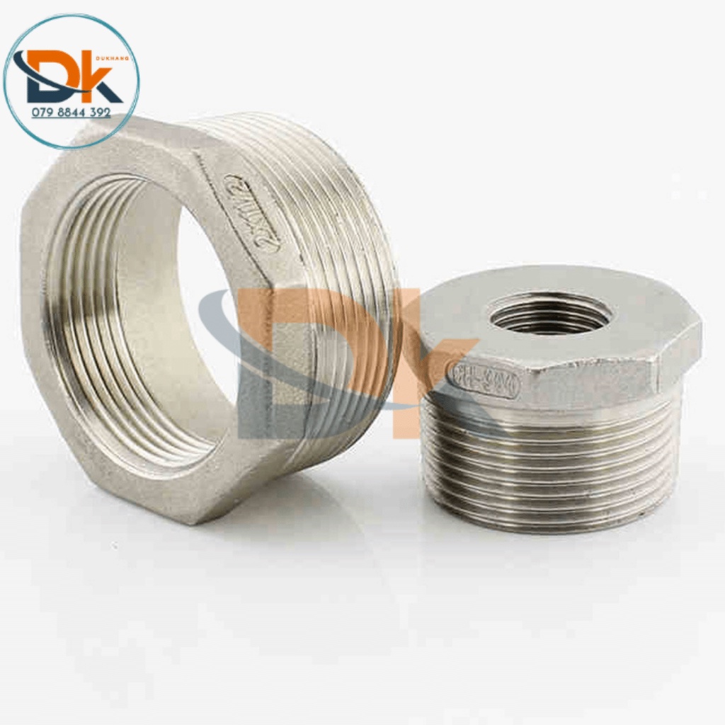 Cà rá inox 304 - Nối inox ren trong ren ngoài | Shopee Việt Nam